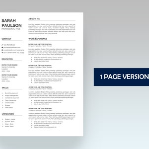 Sales Manager Resume, Professional Resume Template, Resume Template ...