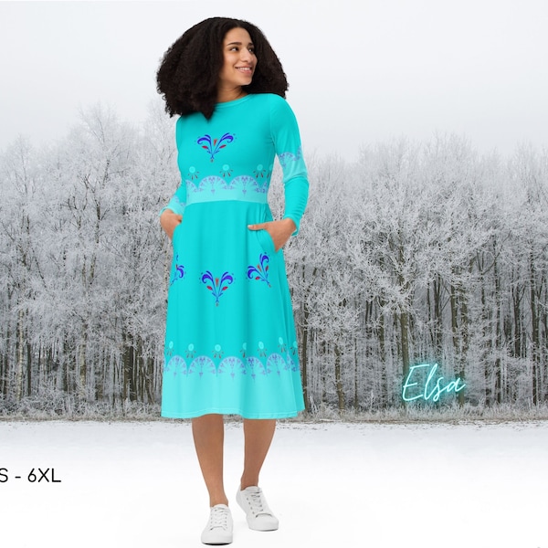 Elsa Let It Go Dress - Etsy