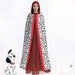 Cruel Lady De Vil Unisex Hooded Cloak/cape Adult Halloween Costume - Etsy