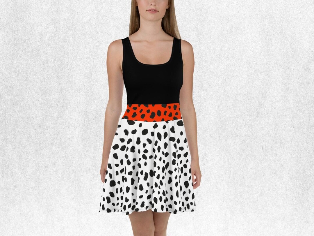 Cruel Lady Evil Villain Running Costume Half Marathon Skater Dress ...