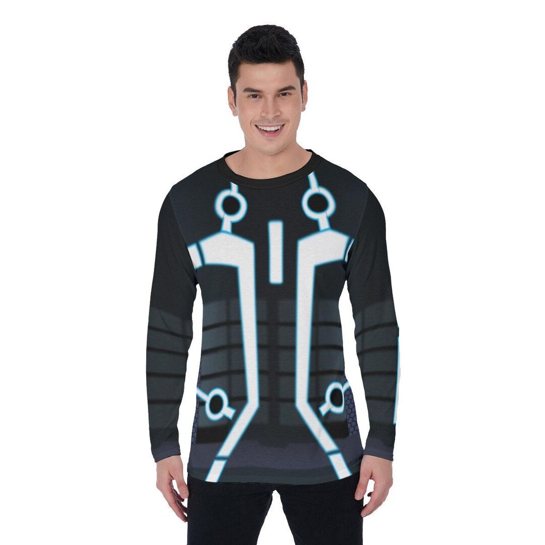 Tron Legacy Long Sleeve T-shirt Tronride Halloween Sweatshirt Cosplay ...