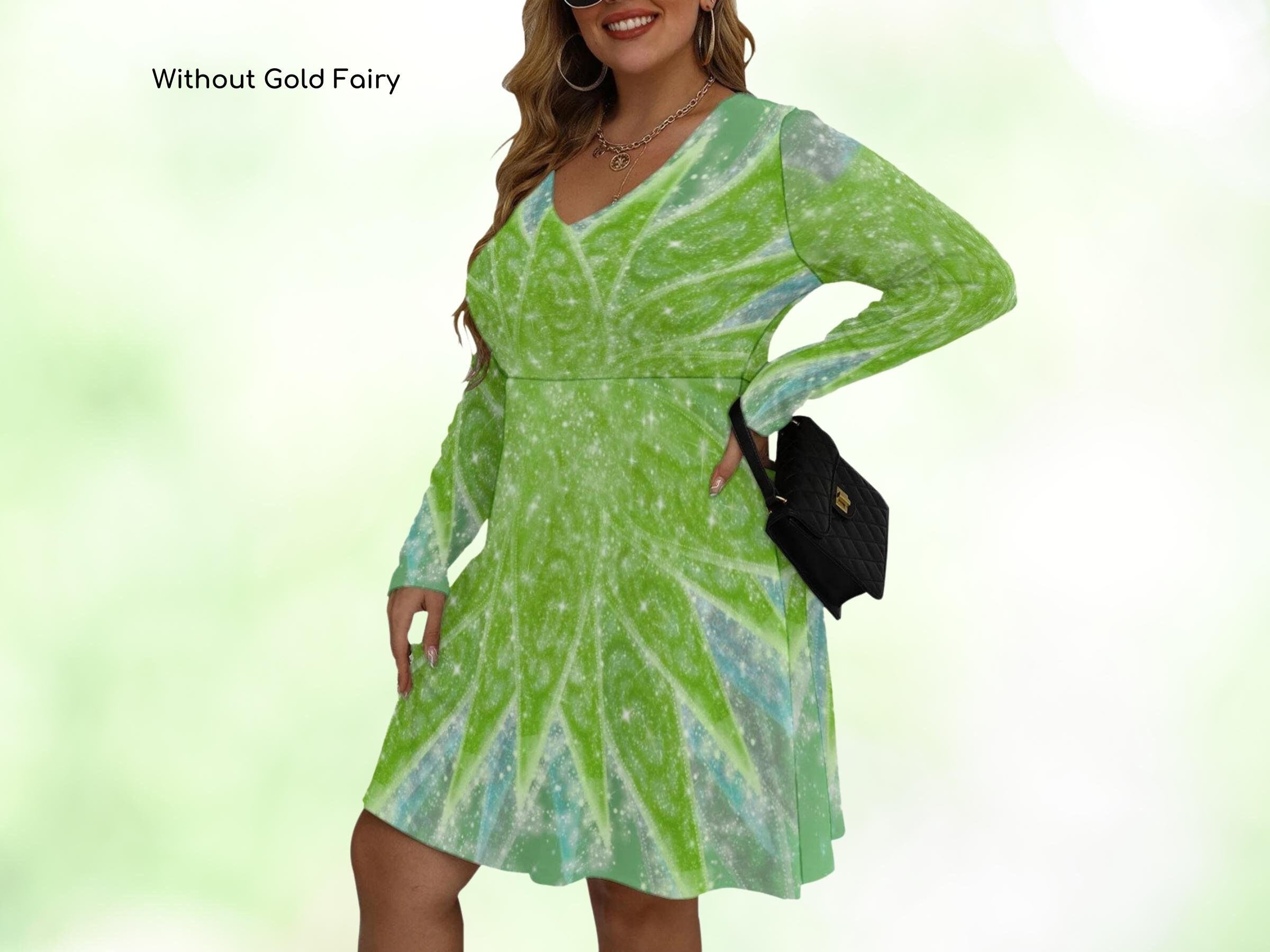 Tinkerbell Inspired Plus Size Women's V-neck Long Sleeve - Etsy