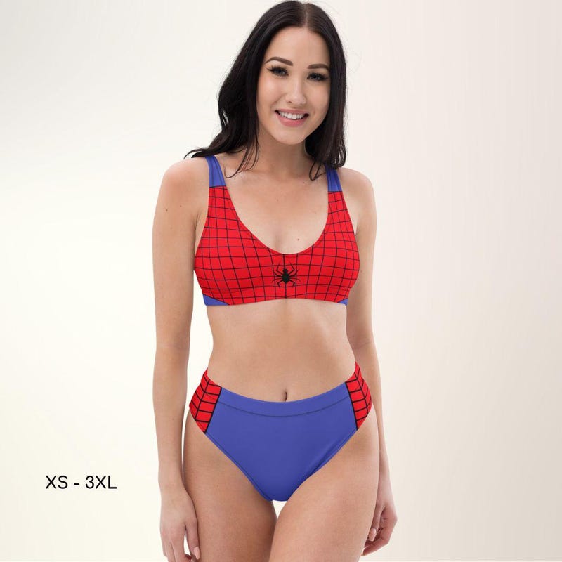 Sexy Womens Spiderman Costume Etsy