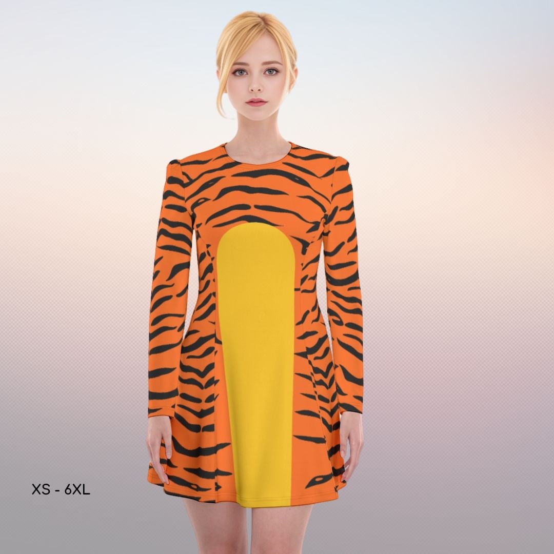 Winnie the Pooh Tigger With Tail Irish Dress Adult Halloween Costume ...