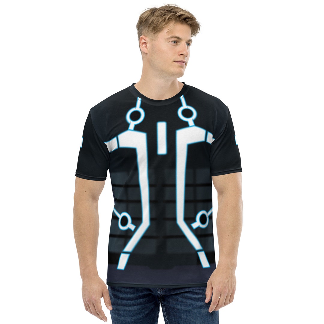 Tron Men's T-shirt Tron Ride Tron Legacy Grid CLU Survive Users Grid ...