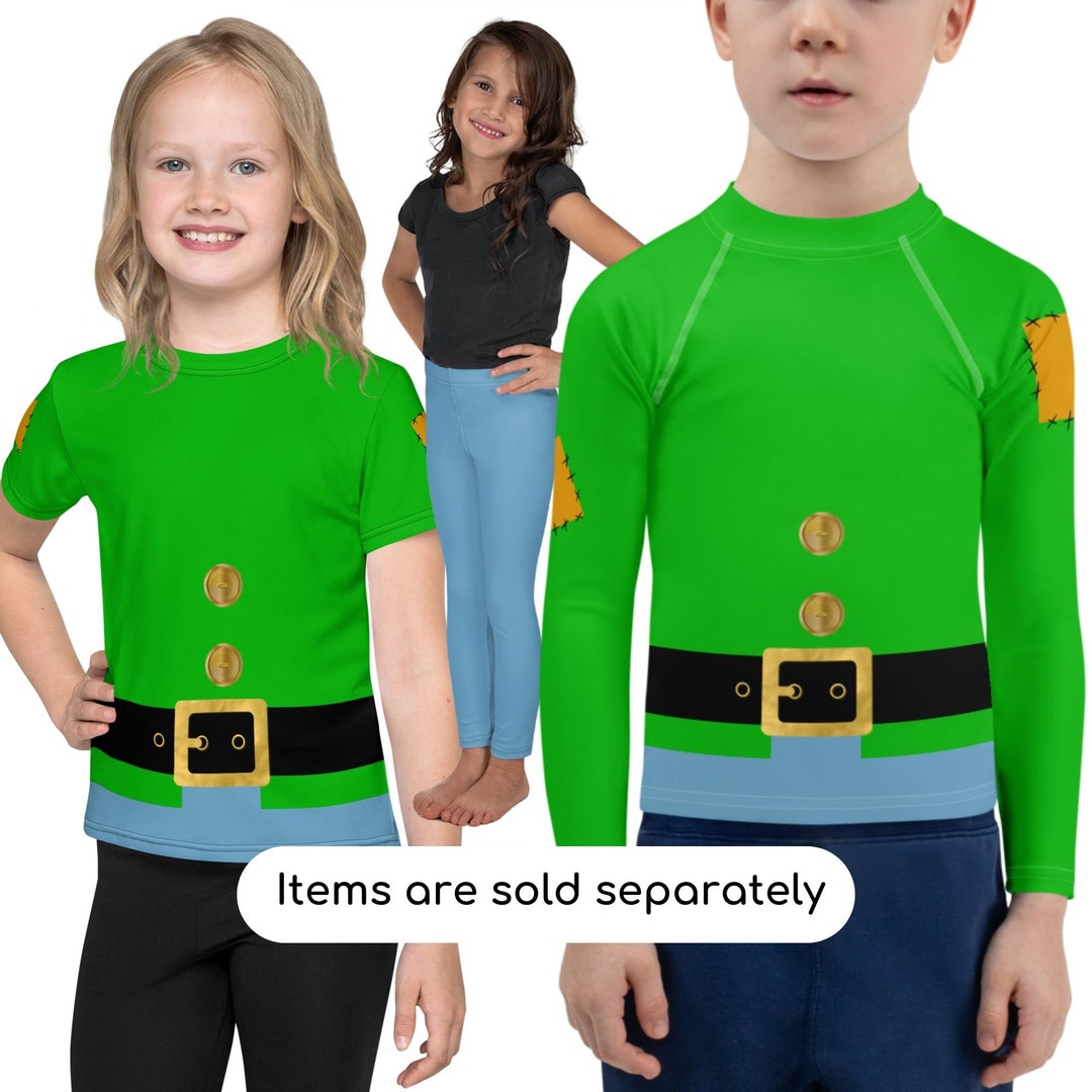 Snow White & the Seven Dwarfs Dopey Kids Sports Clothing Halloween ...