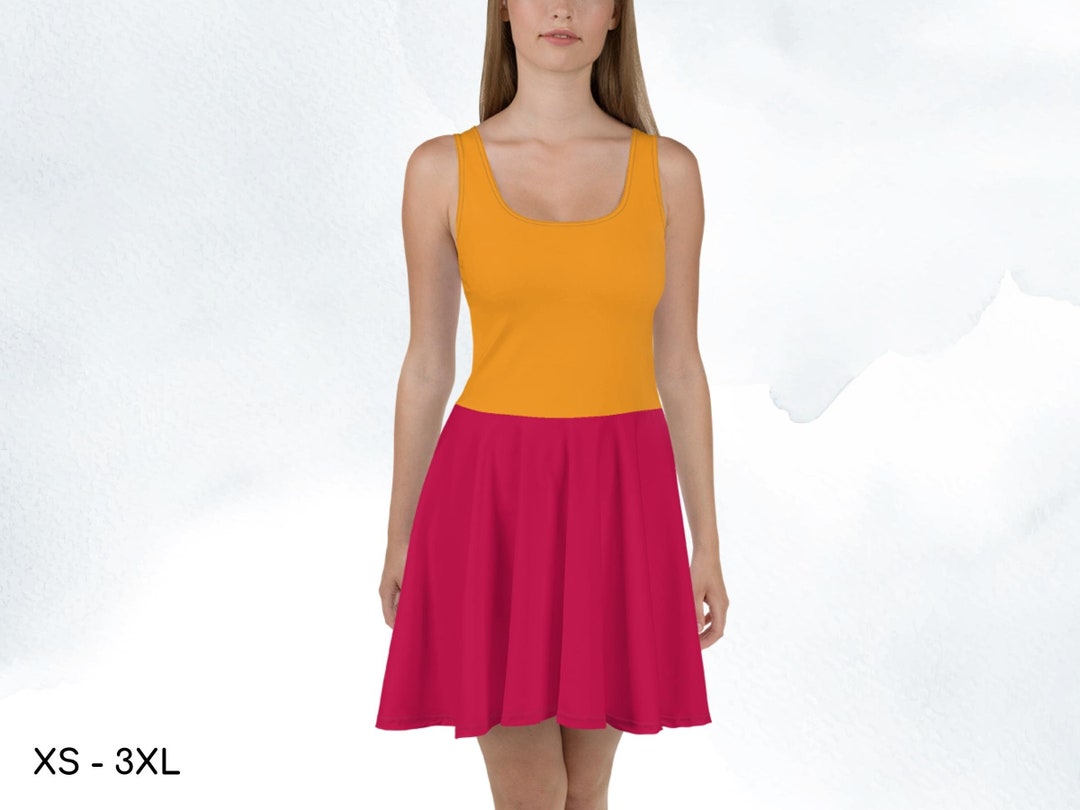 Velma Original Skater Dress the Mystery Machine Scoobydoo Velma Pin up ...