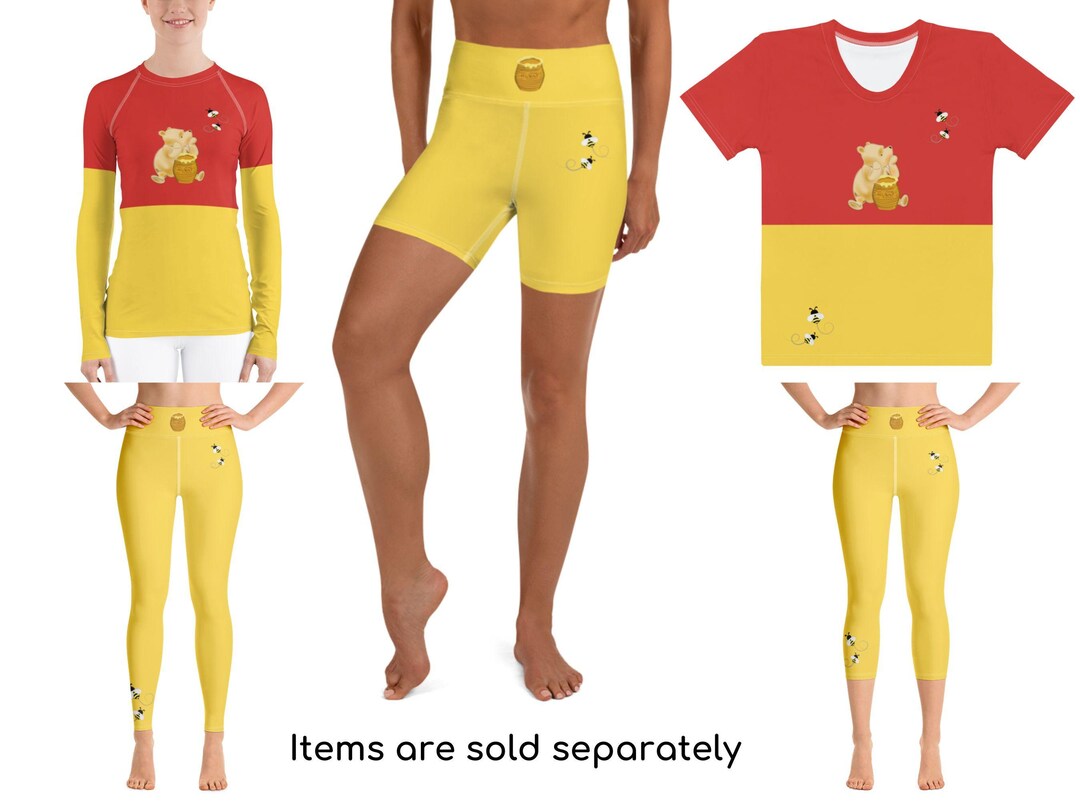 Winnie the Pooh Sport Clothing, Halloween, Workout, Cosplay Outfit ++Y ...