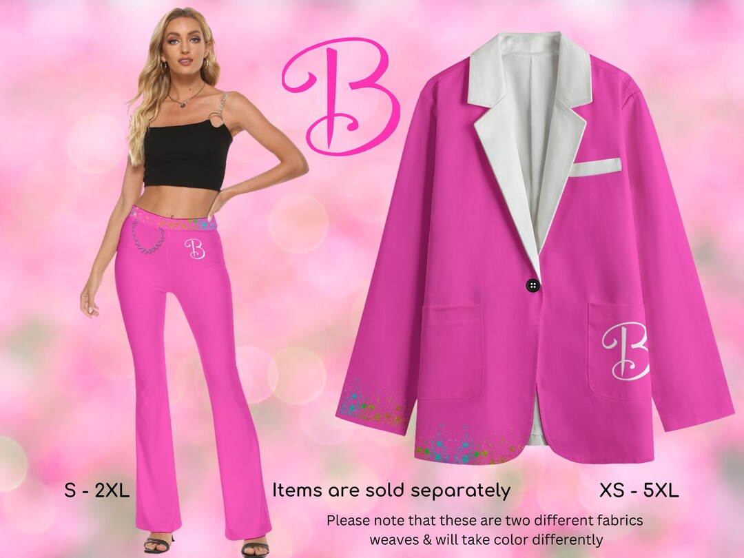 Barb Pink Pants & Jacket, Halloween Costume, Cosplay Outfit, - Etsy