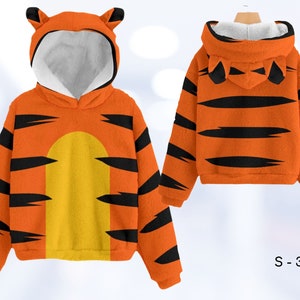 Winnie the Pooh Vintage Style Tigger Clothing Kids, Hoodie With Ears ...