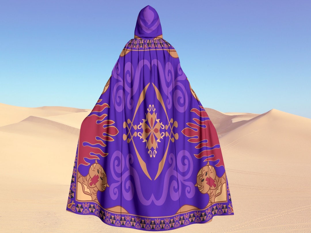 Aladdin Magic Carpet Hooded Cape Halloween Costume - Etsy