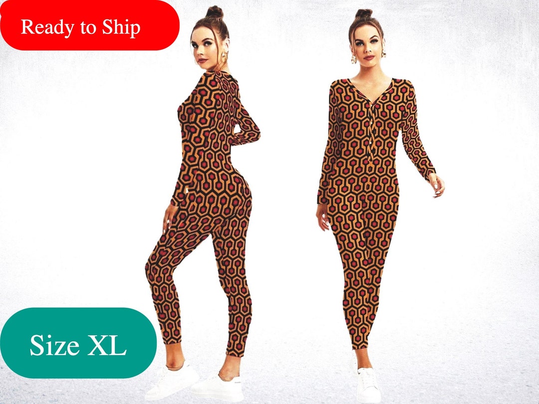 The Scary Hotel Inspired Women's Plunging Neck Jumpsuit, the Stanley ...