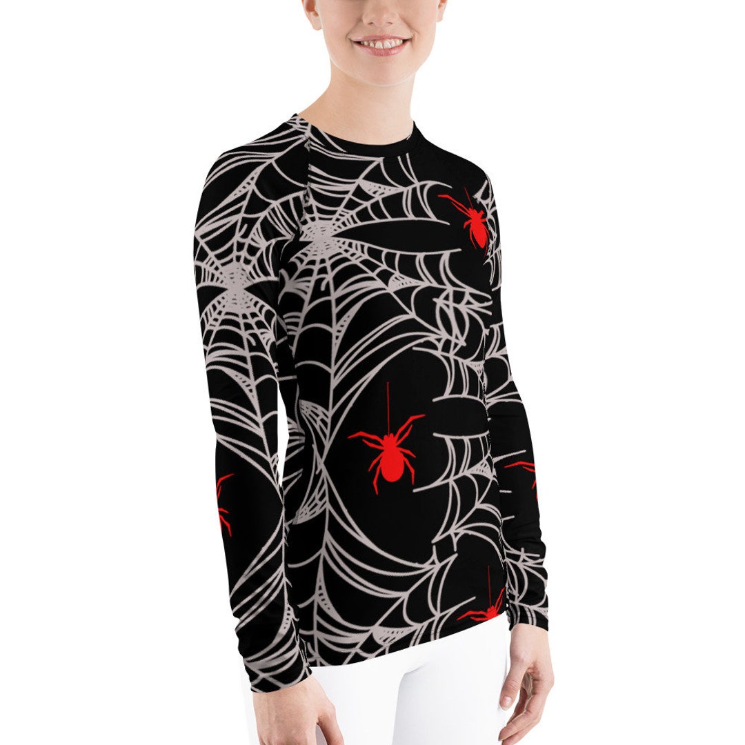 Spider Web / Rash Guard / Women / Surf / Beach / Ocean / Art / Mothers ...
