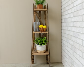 Rustic Plant Stand - Etsy
