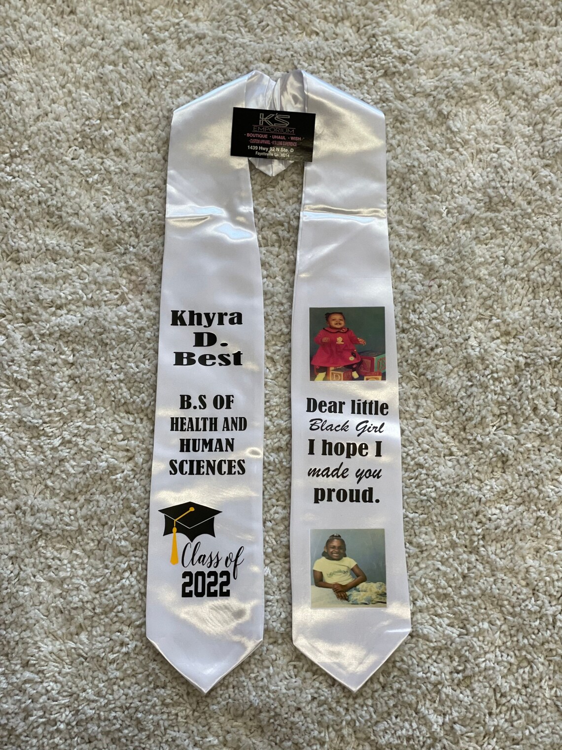 Standard Graduation Stole - Etsy
