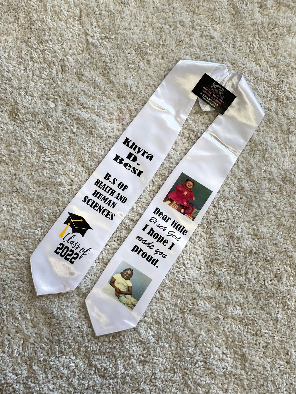 Standard Graduation Stole - Etsy