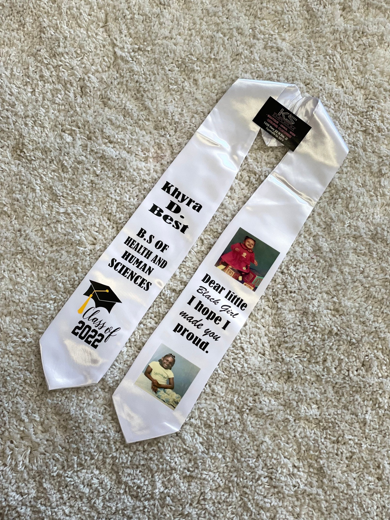 Standard Graduation Stole - Etsy