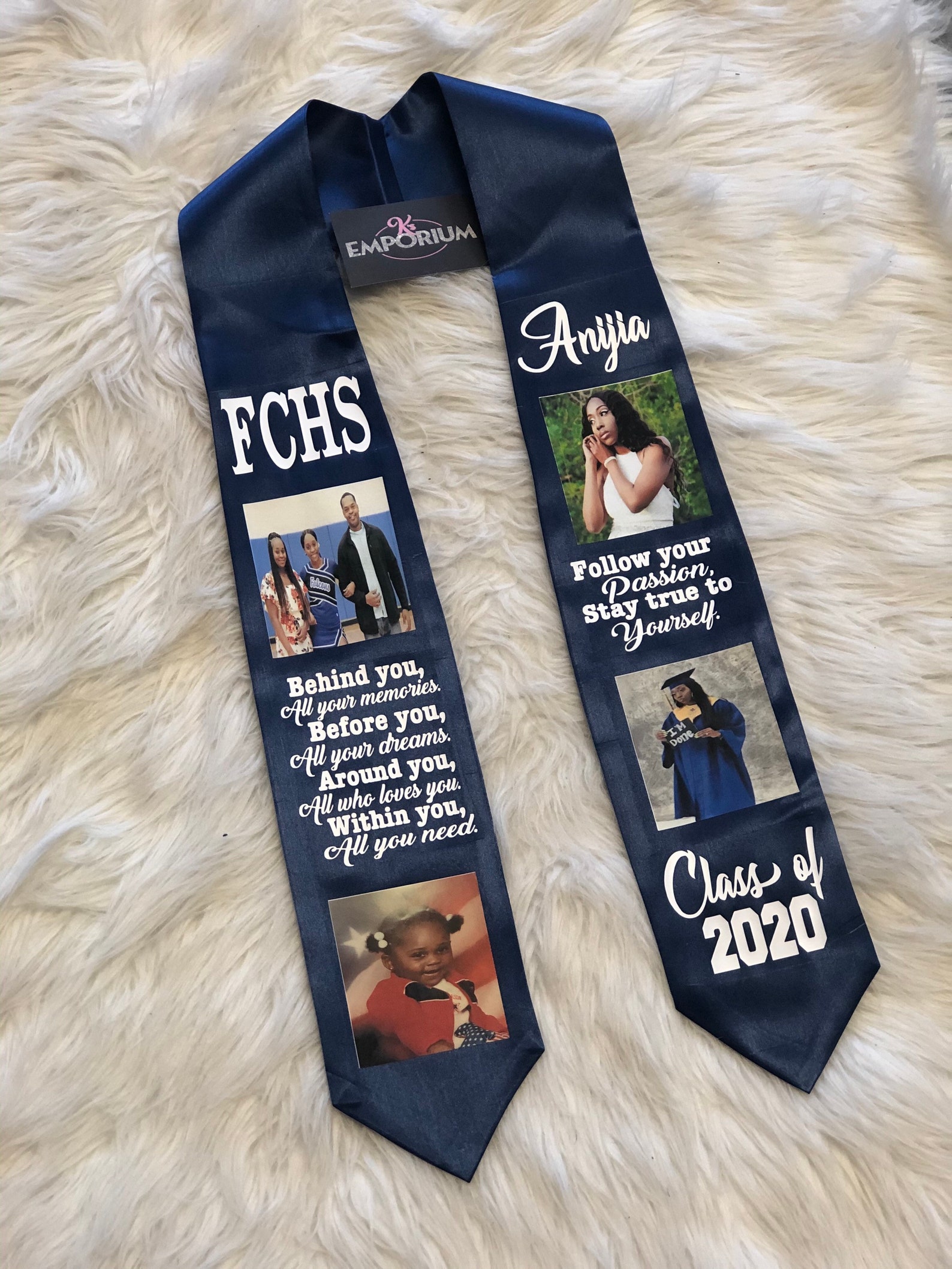 Custom Graduation Stole | Etsy