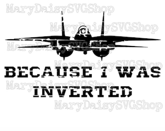 Because I Was Inverted Svg | Etsy