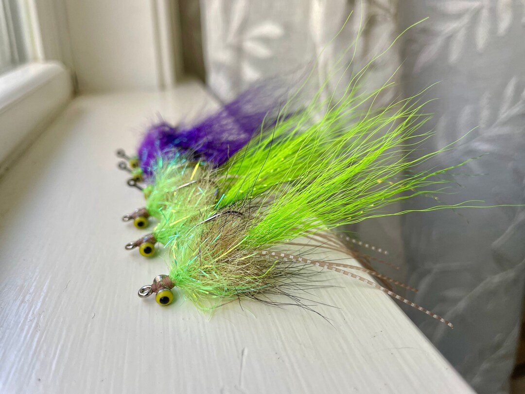 Kwan Slider Fly Six Pack for Fly Fishing Redfish, Speckled Trout ...