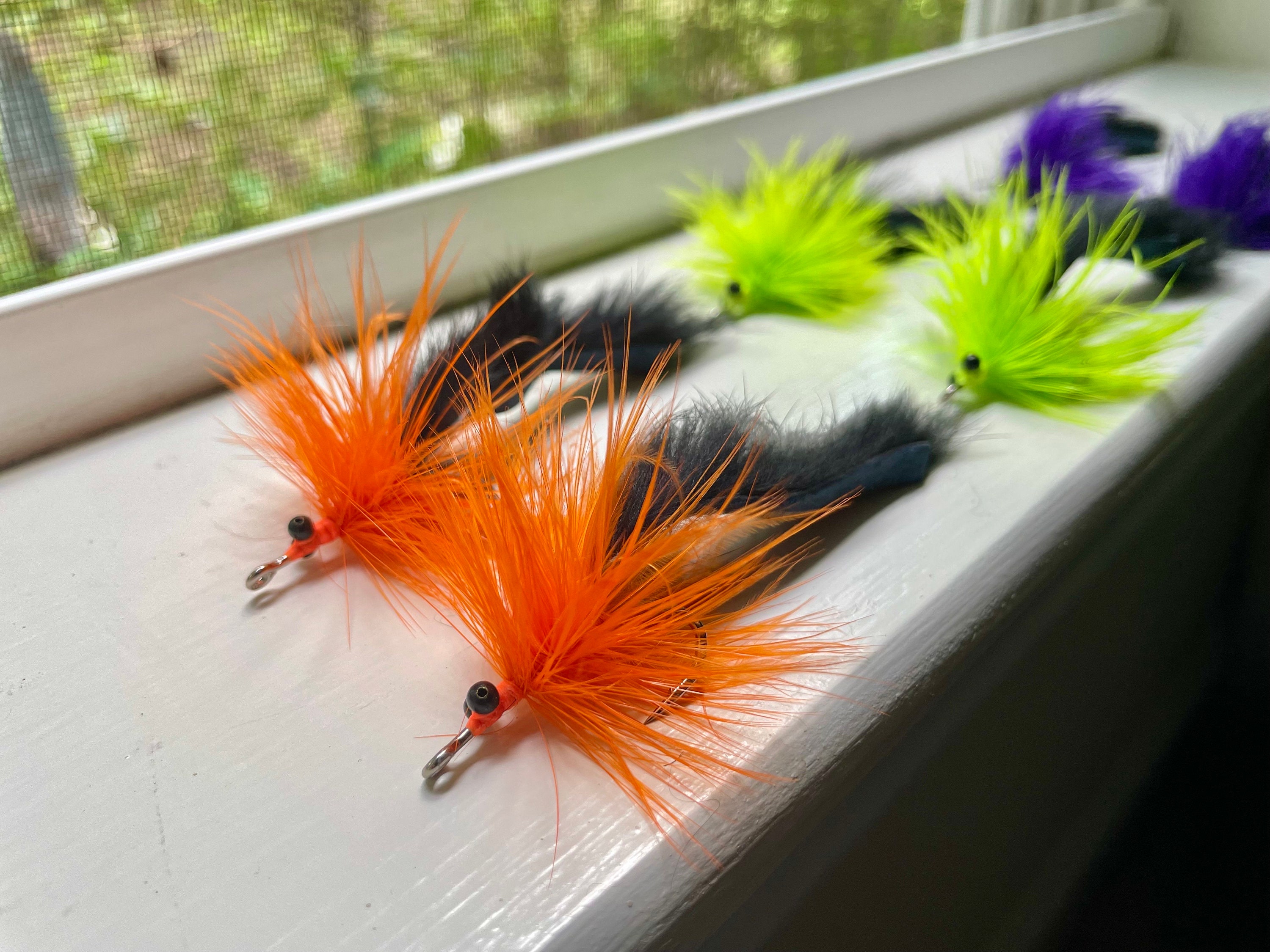 Streamer Fly Six Pack for Saltwater Fly Fishing Tarpon, Snook, Redfish ...