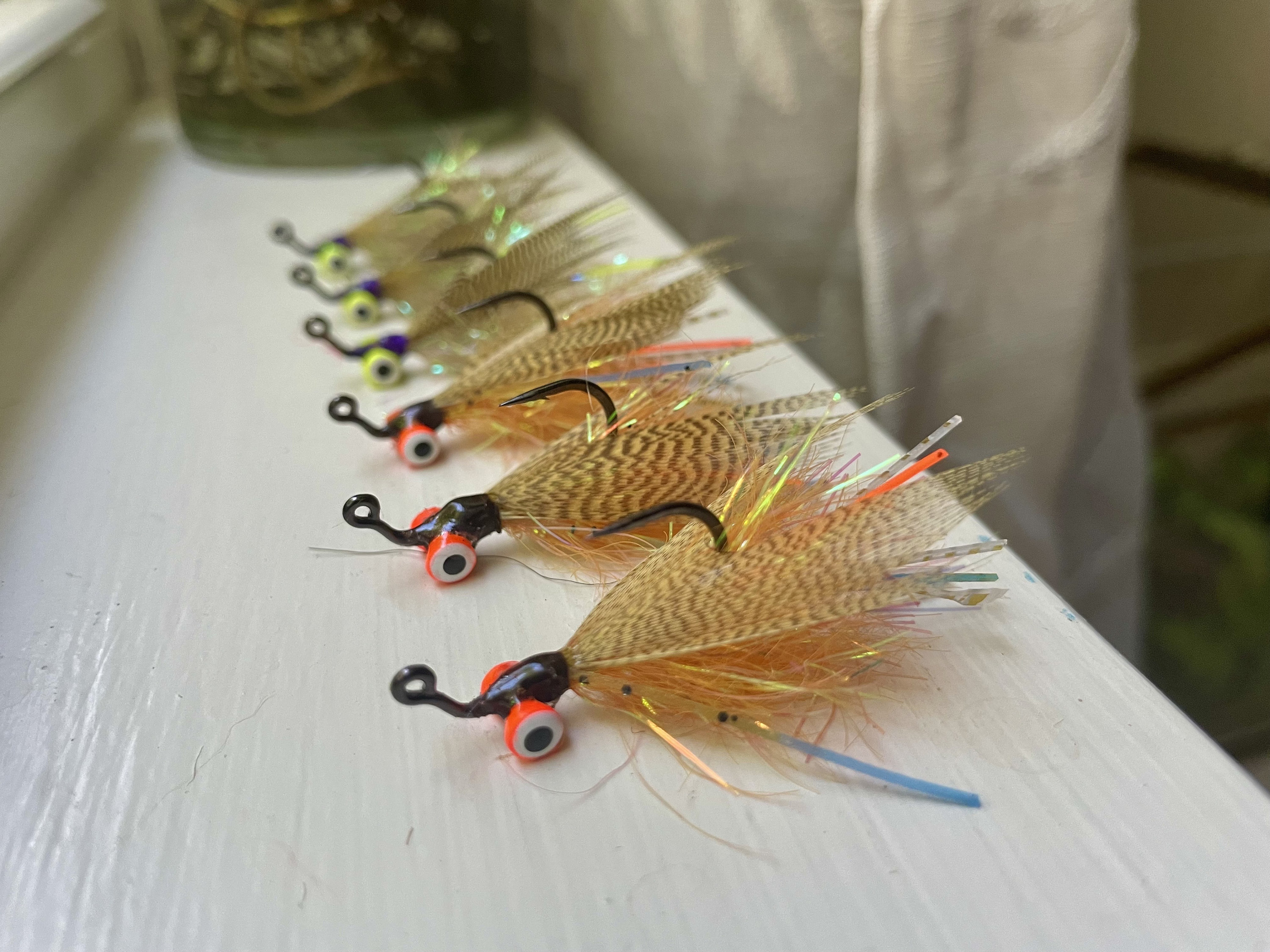 Sand Flea Fly Six Pack 6 for Fly Fishing Redfish, Speckled Trout ...