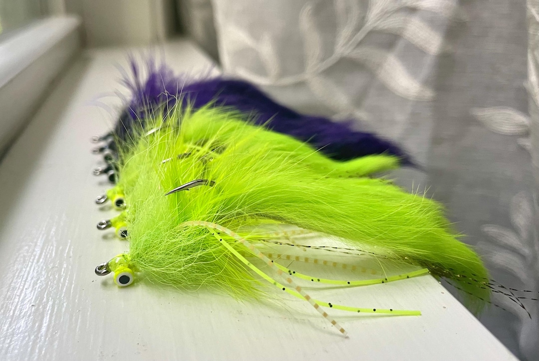 Kwan Slider Six Pack for Saltwater Fly Fishing Redfish, Snook, Speckled ...