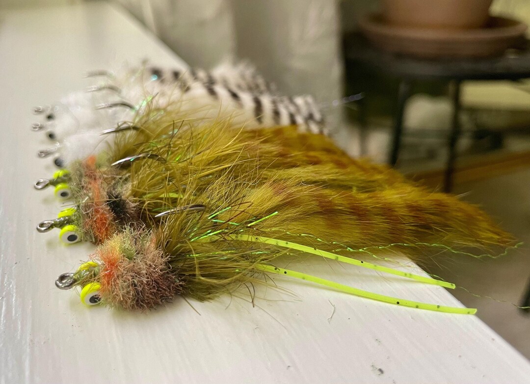 Kwan Crab Fly Six Pack for Saltwater Fly Fishing Redfish, Speckled ...