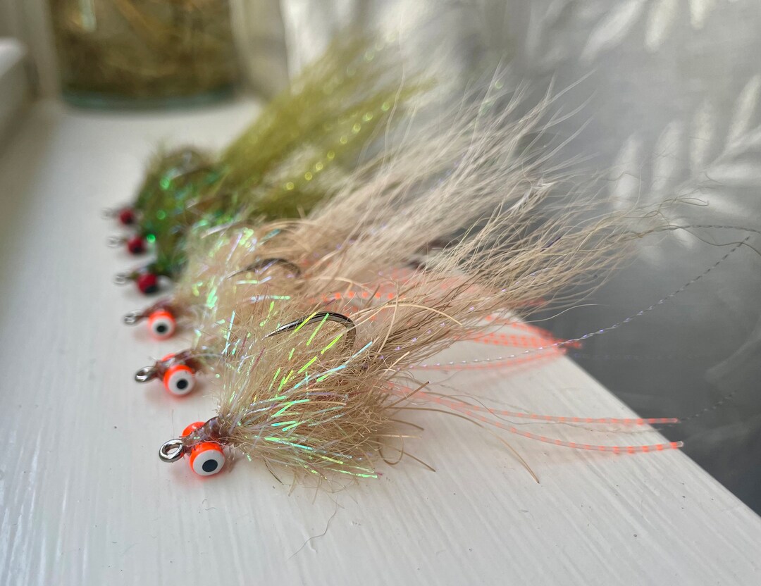 Kwan Slider Fly Six Pack for Fly Fishing Redfish, Speckled Trout ...