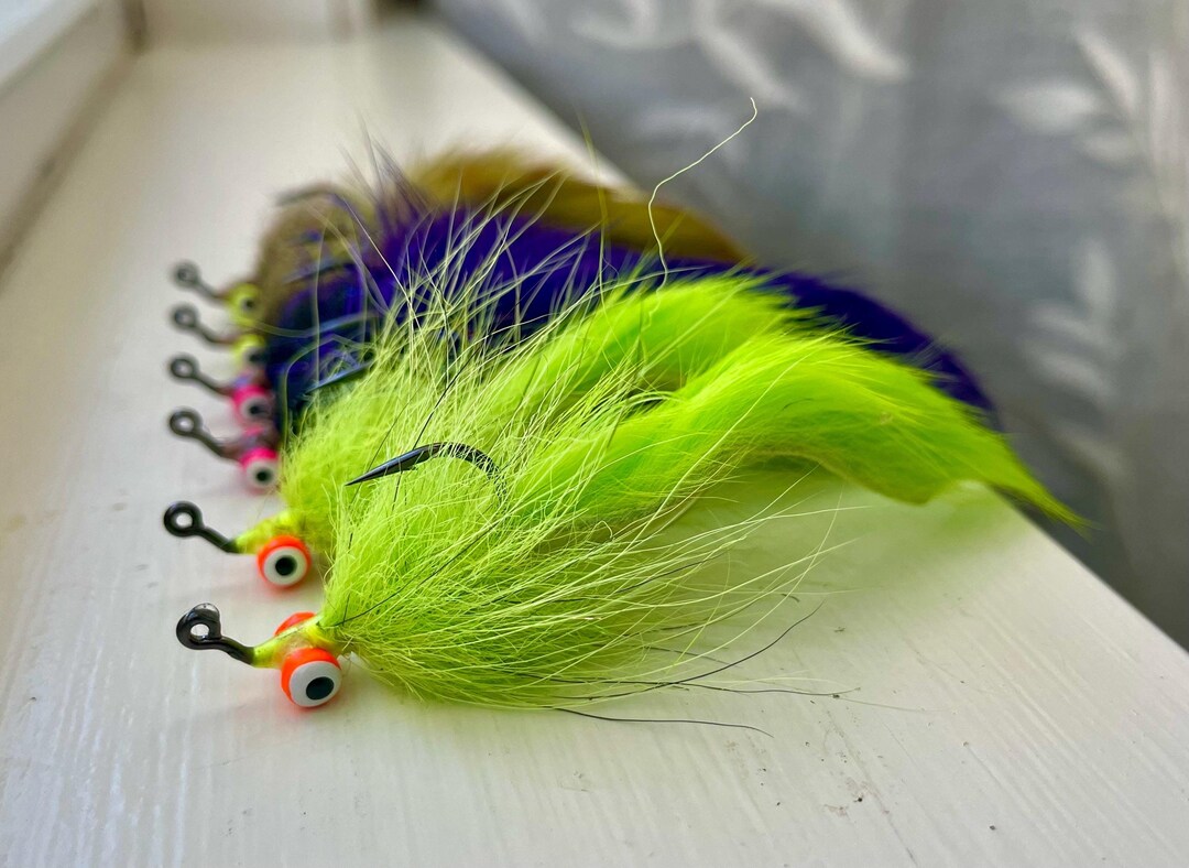 Slider Fly Six Pack 6 for Fly Fishing Redfish, Snook, Bass, Cobia ...