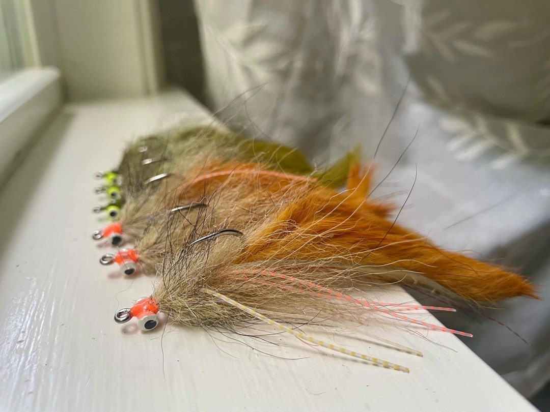 Kwan Slider Fly Six-pack for Saltwater Fly Fishing Redfish, Speckled ...