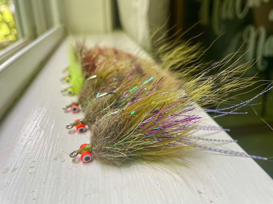 Kwan Slider Fly Six Pack for Fly Fishing Redfish, Speckled Trout ...