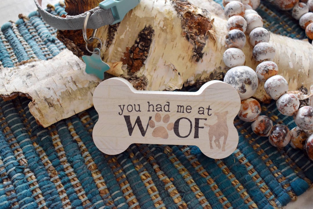 Wood Dog Bone Shaped Sign - Dog Décor - Pet Sign - Wood Sign - Etsy
