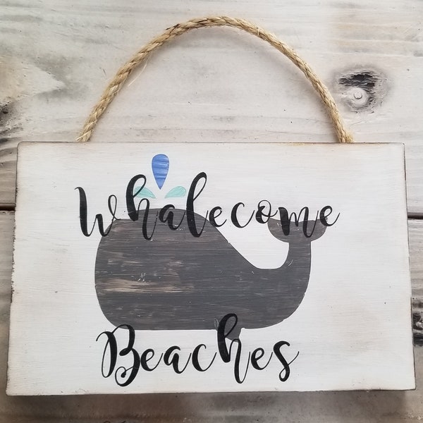 Whalecome - Etsy