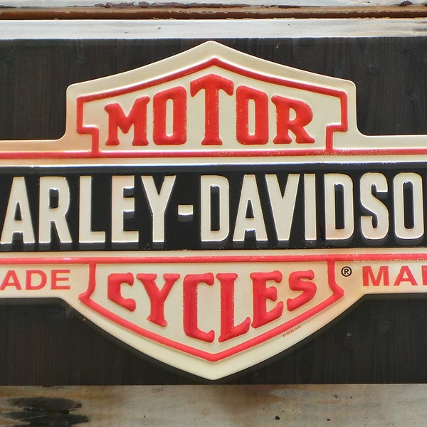 Wood Harley Davidson Sign - Etsy