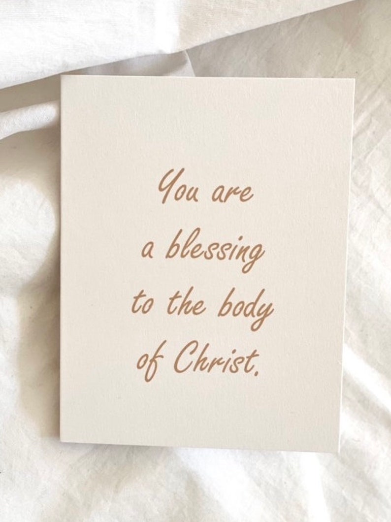 Pastor Appreciation Card | You Are a Blessing to the Body of Christ ...