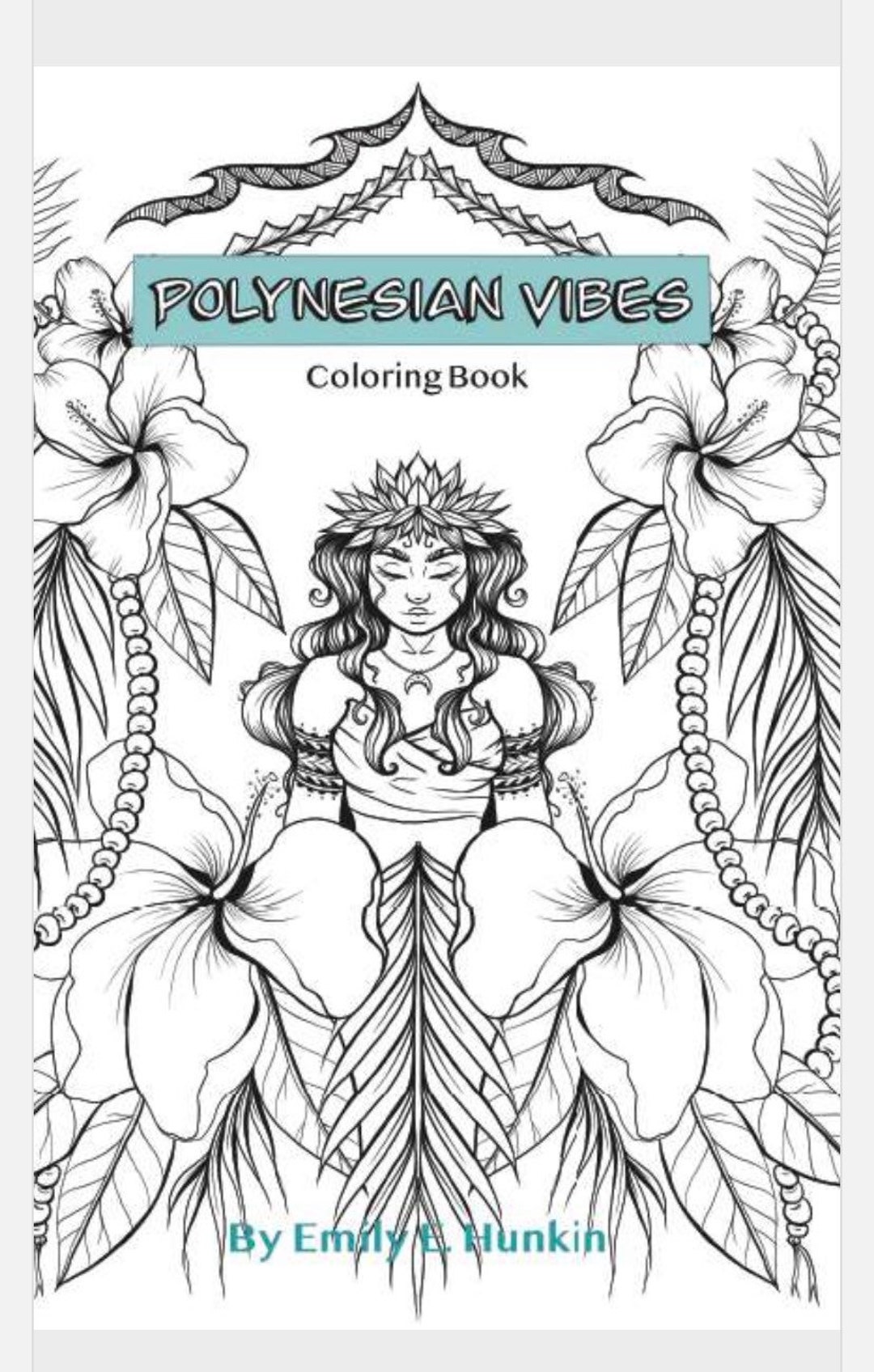 Polynesian Vibes Coloring Book - Etsy