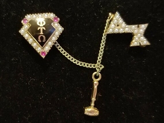 Delta Zeta Badge Dangles