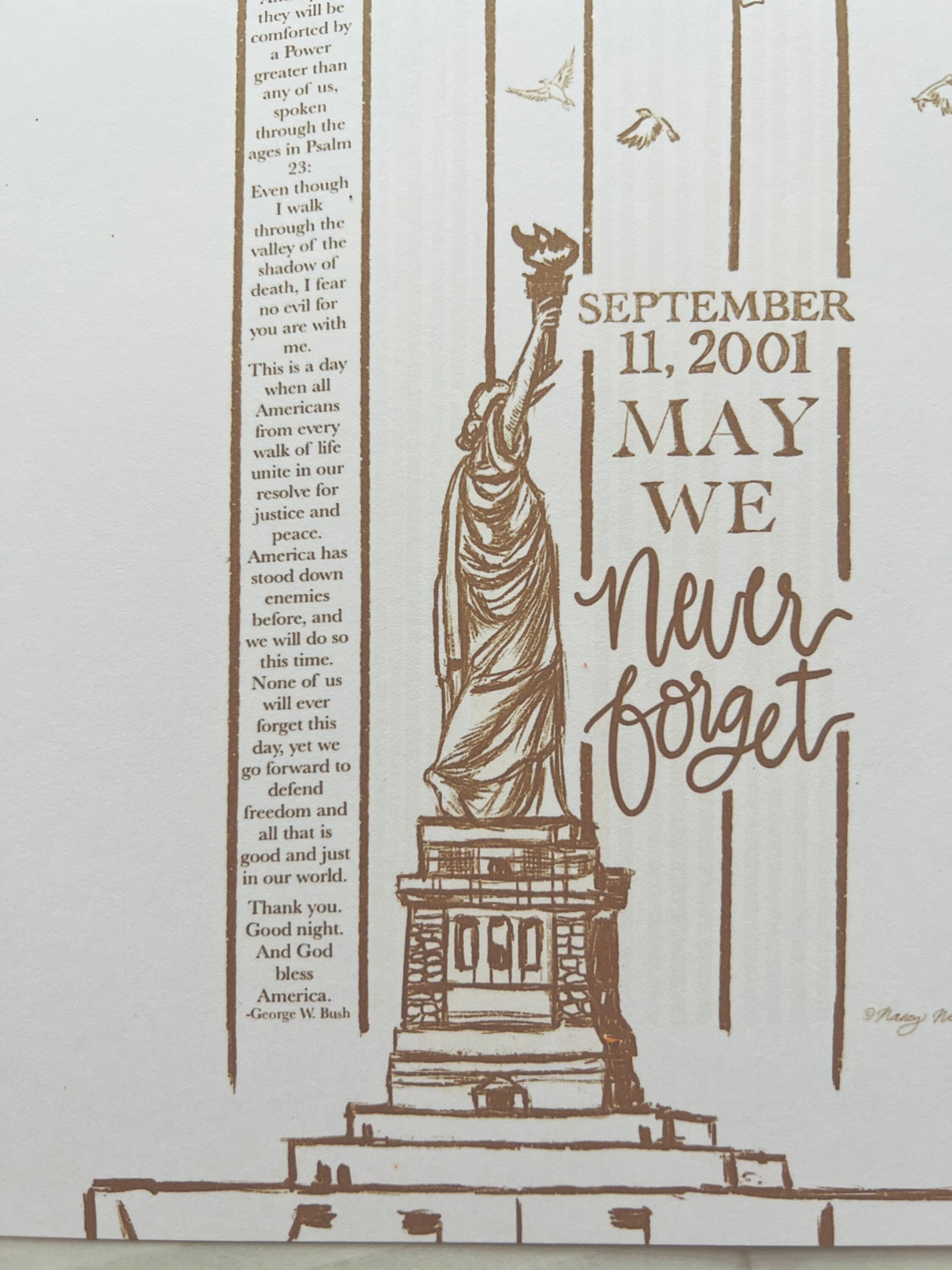 September 11 2001 9/11 Twin Towers May We Never Forget - Etsy