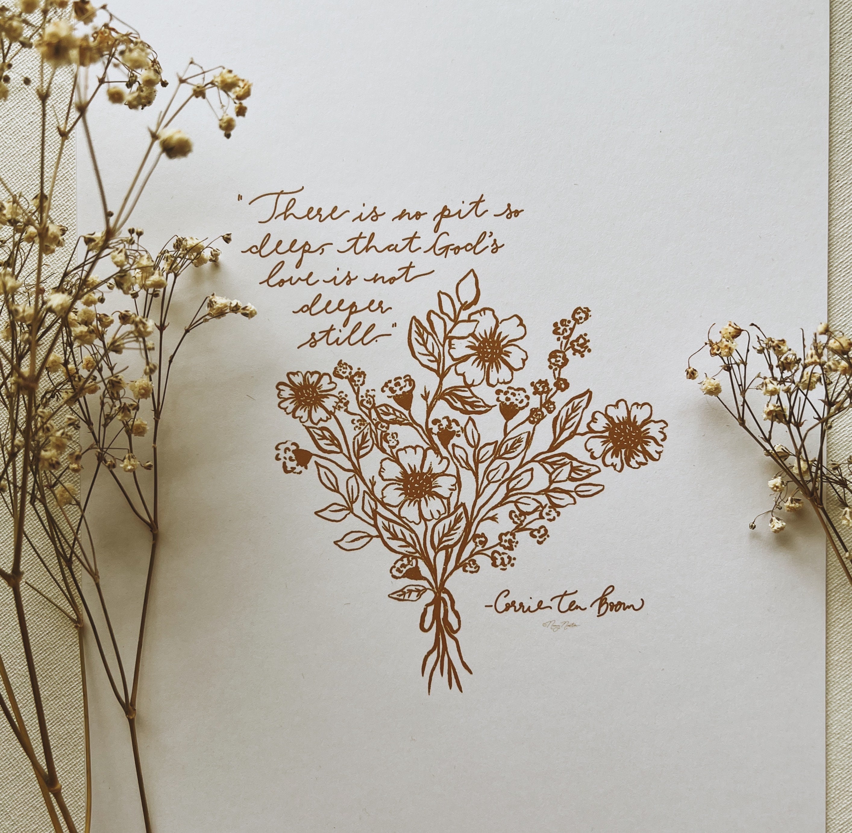 Corrie Ten Boom, Corrie Ten Boom Quote, Tenboom Art, Corrie Tenboom Art ...