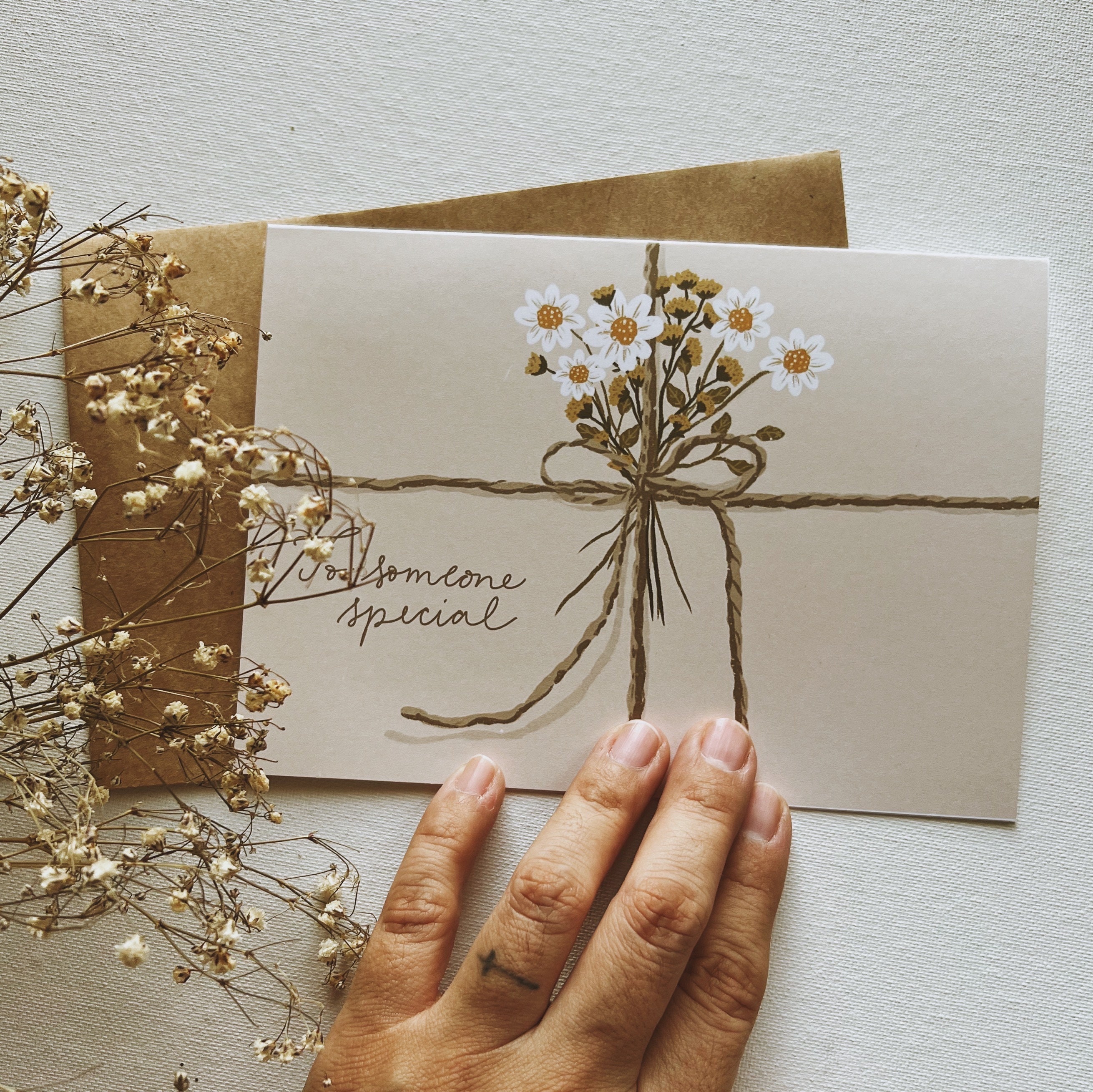 To Someone Special Card, 5x7 Card, Encouraging Cards, Stationary, Cards ...