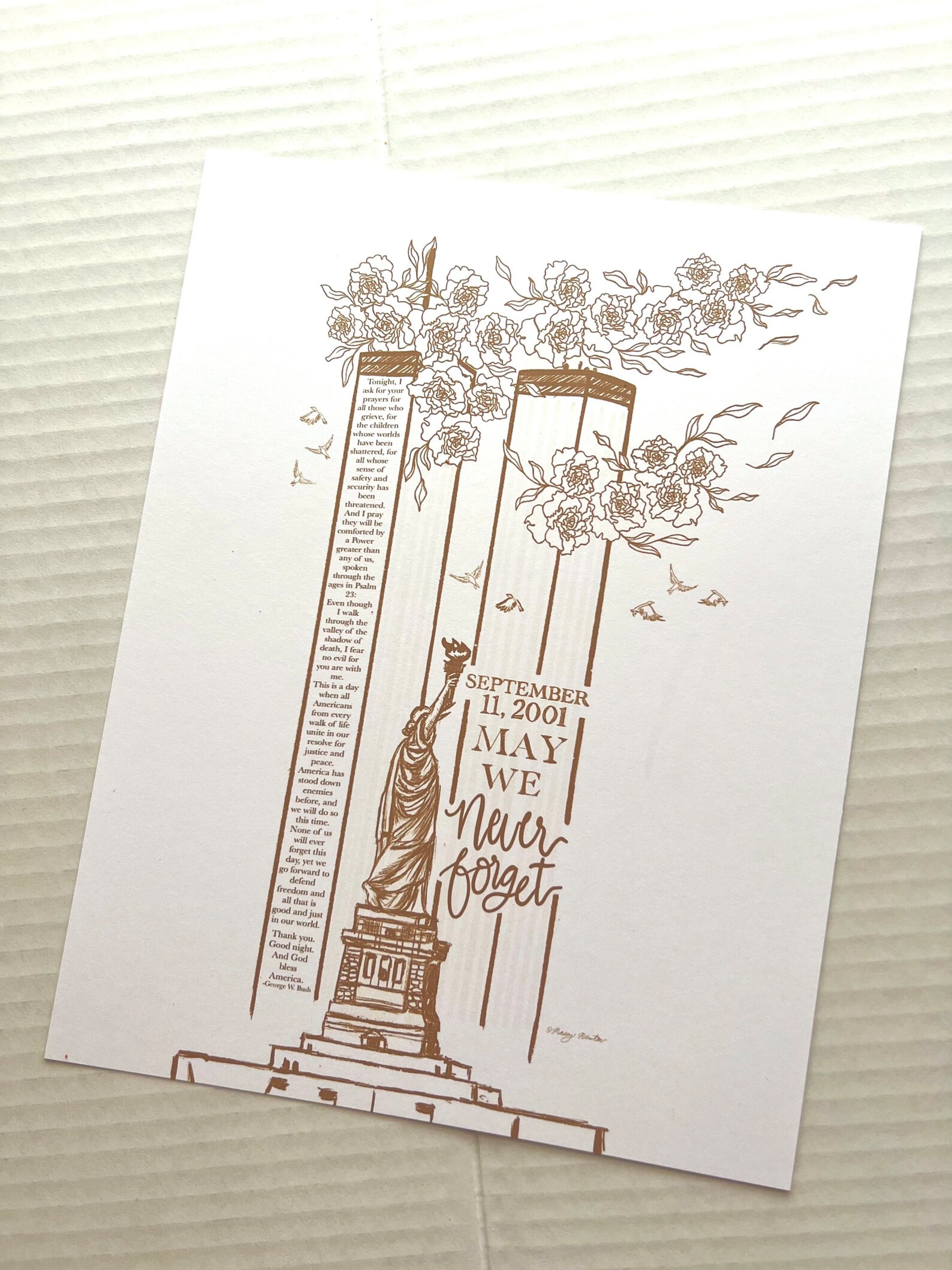 September 11 2001 9/11 Twin Towers May We Never Forget - Etsy