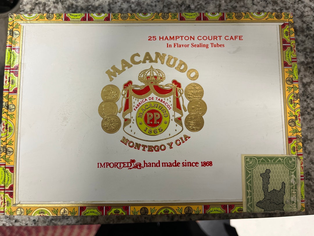 Macanudo Vintage Cigar Box - Etsy