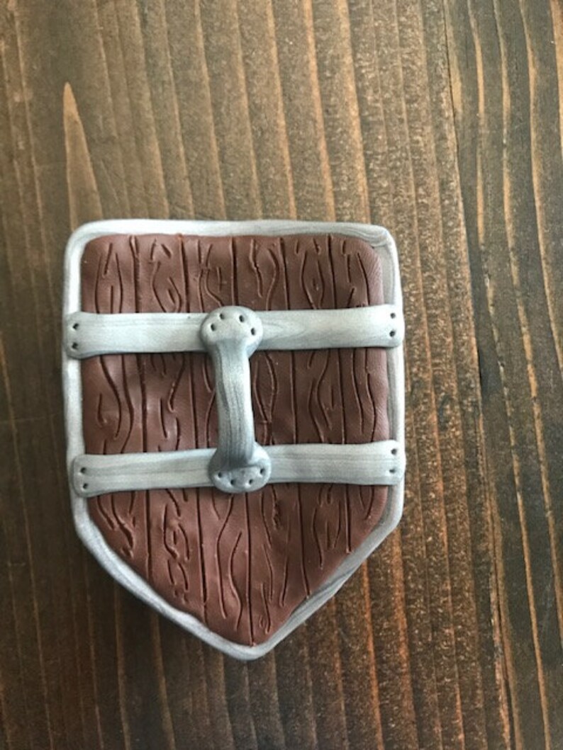 Legend of Zelda Clay Handmade Link's Hero Sword and Master Shield Wind ...