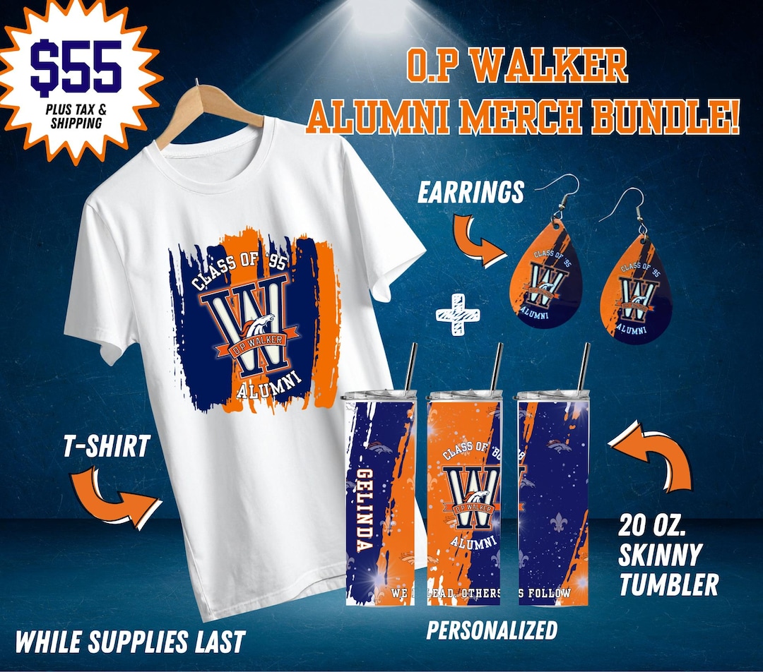 O.P WALKER ALUMNI MERCHANDISE - Etsy
