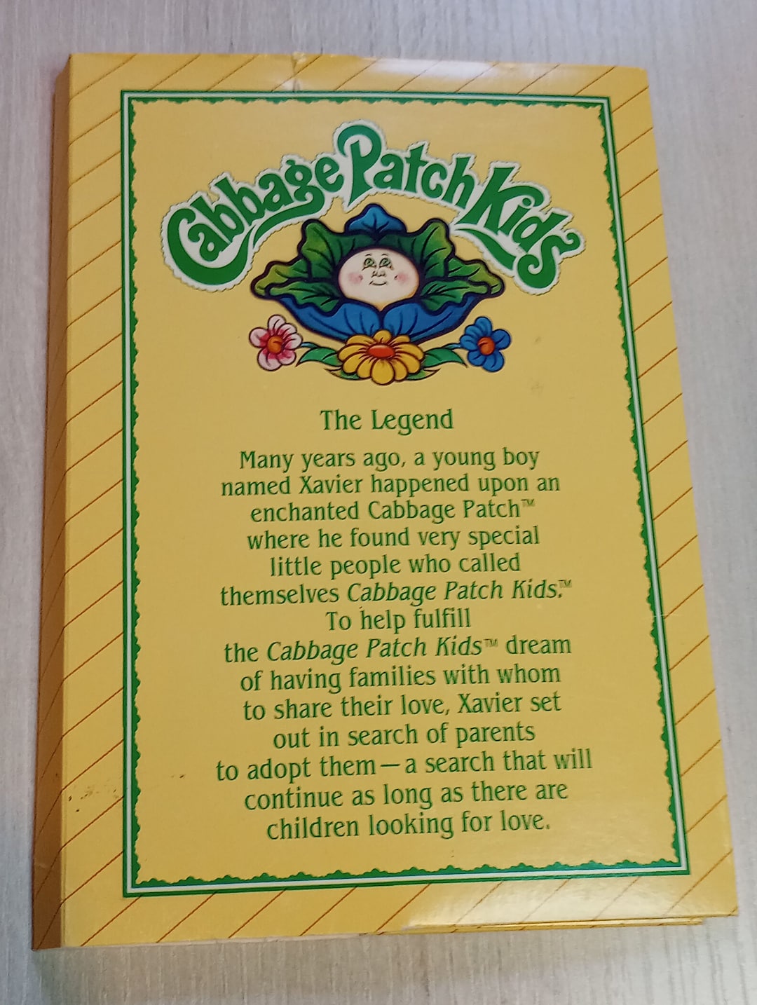 Vintage Cabbage Patch Kids Children's Activity Cards, Set of 4 With ...