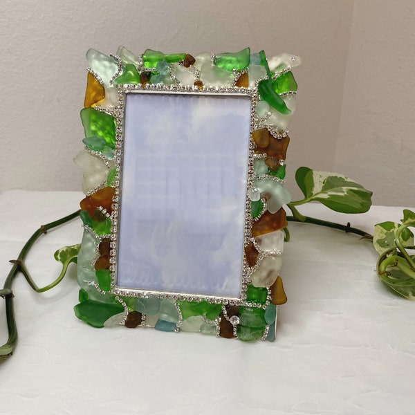 Sea Glass Frame Etsy