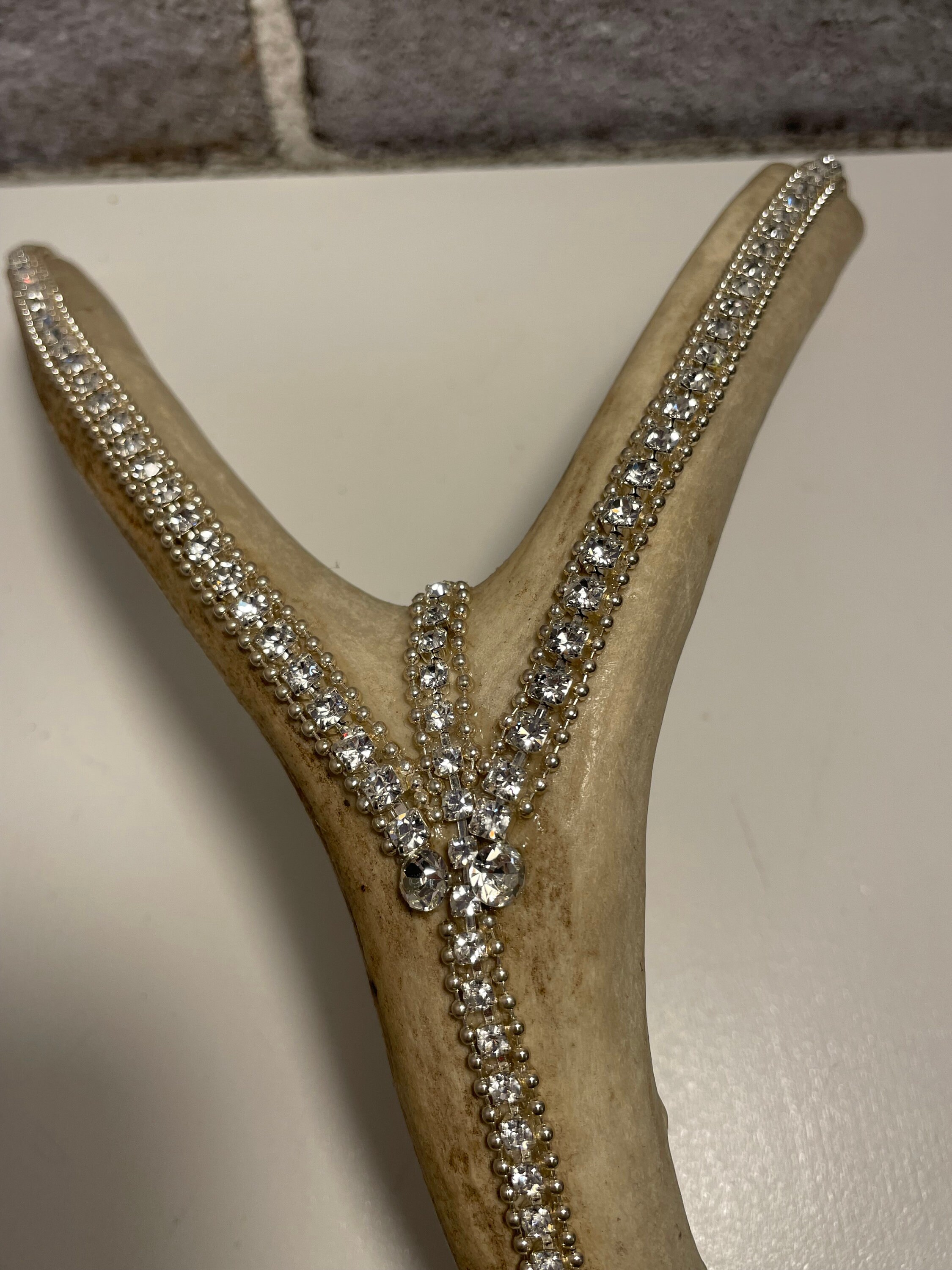 Swarovski Crystal Antler - Etsy