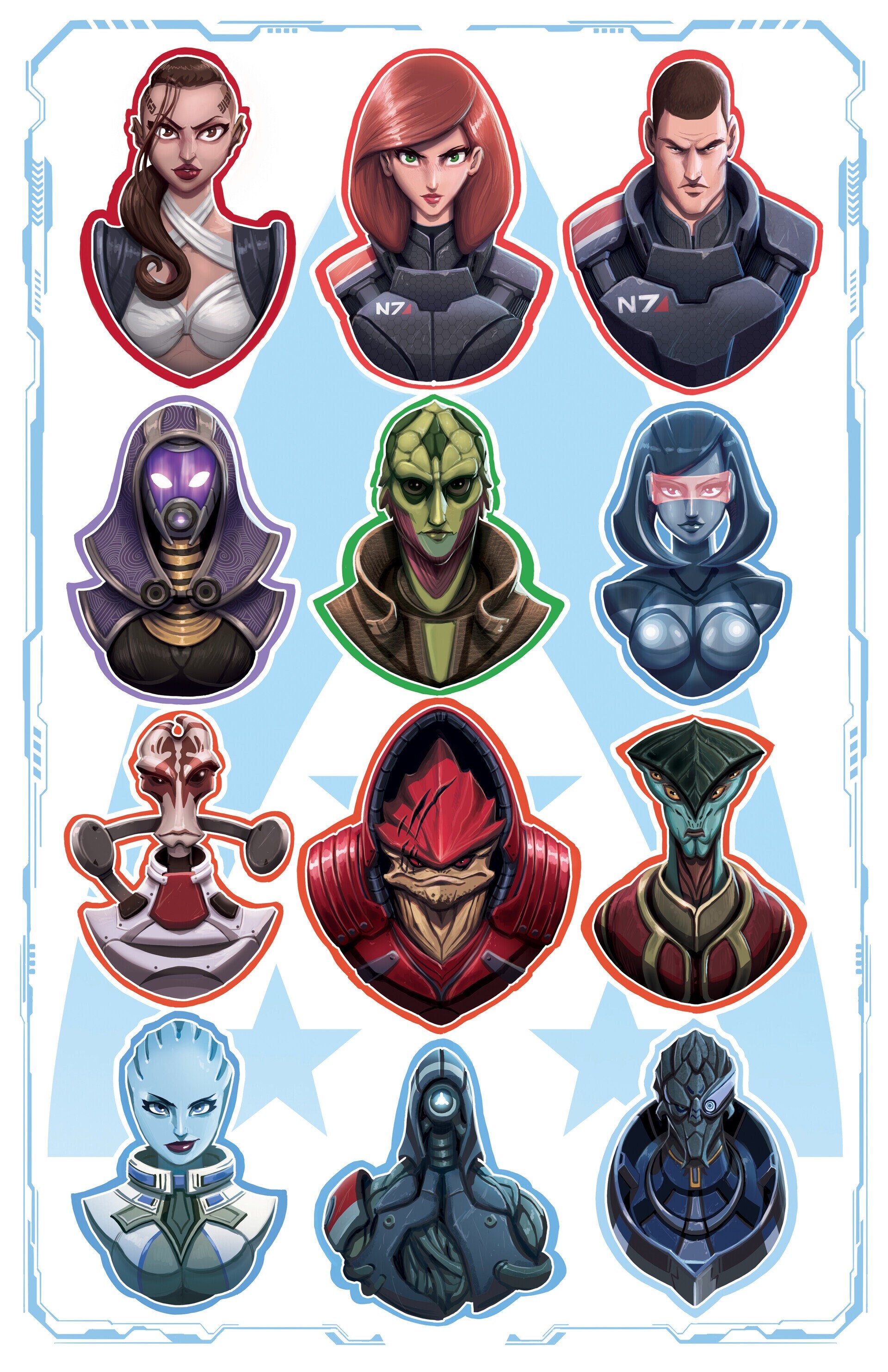 Adult Mass Effect Art