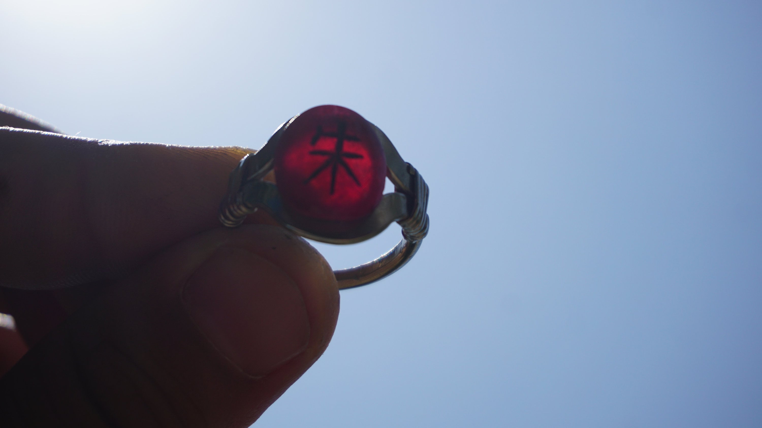 Anime Organization Ring Cosplay Character Jewels Handmade Natural Stone ...